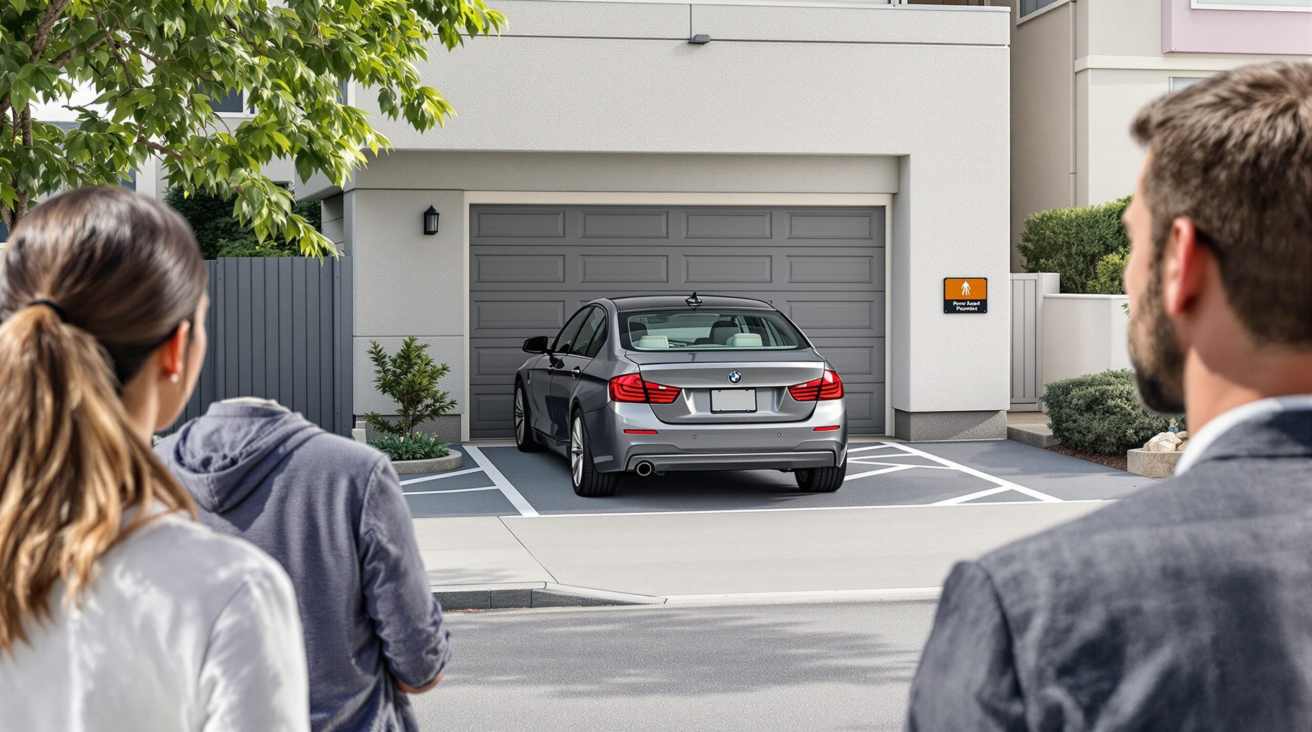 Peut on se garer devant son garage, la règle pour éviter l’amende